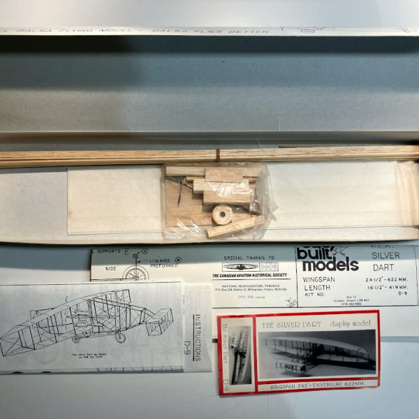 Easy Built Models Silver Dart | FlyBoyz