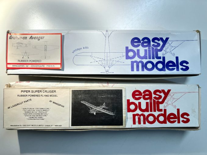Scratch & Dent Lot #5 (Free Flight): Easy Built Models Grumman Avenger & Piper Super Cruiser ...